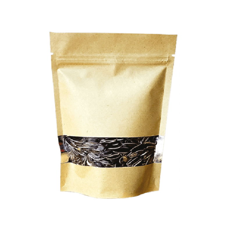 Doy Pack sulfito con zipper y ventana 250 GRS - Tu sitio web