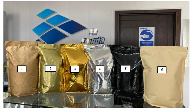 DOY PACK CON ZIPPER 2500 grs GRAMAJE: 140 a 160 Grs. DPZ 2500 GRS KRAFT ...